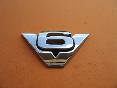 01 02 03 04 05 06 07 FORD ESCAPE V6 SIDE CHROME EMBLEM LOGO BADGE ...