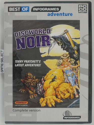 DISCWORLD NOIR PC ORDINATEUR CD-ROM ÉDITION PHYSIQUE ORIGINALE COMPLÈTE ...