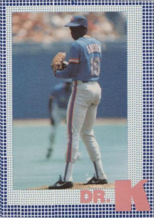 1985 Renata Galasso Dwight Gooden Dr. K - Dwight Gooden #29 (RC) for ...