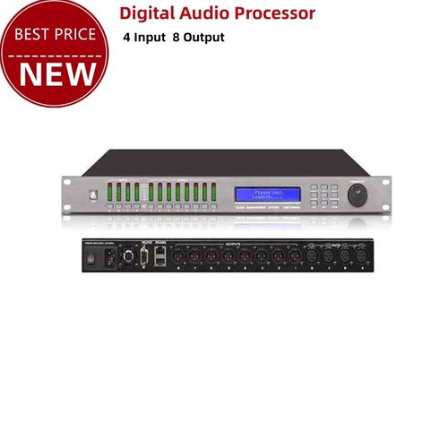 DS48 24Bit 96KHz Digital Audio Processor 4 Input 8 Output Ports Silvery ...
