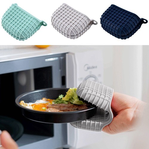 Heat Resistant Hand Clip Oven Mitts Insulation Gloves Tray Dish Bowl ...