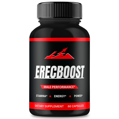 ErecBoost for Men, Erec Boost Advanced Formula Male Support Pills 60ct ...