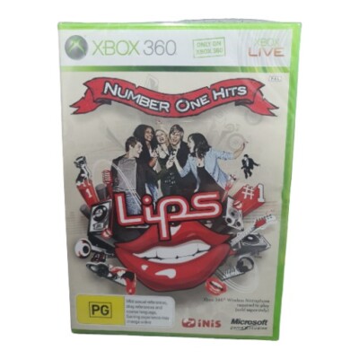 XBOX 360 LIPS NUMBER ONE HITS BRAND NEW AND SEALED | eBay Australia