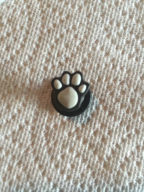 PAW JIBBITZ PAW SHOE CHARMS FIT CROCS PAW PRINT SHOE CHARMS PAW PRINT ...