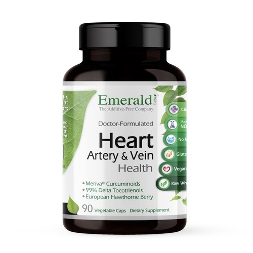 Emerald Labs Heart Artery & Vein Health - Heart Health Support with Hawthorn ... | eBay