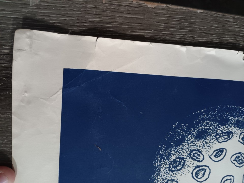 Vintage Blacklight Poster JFK The American Dream Man On Moon 1960s ...