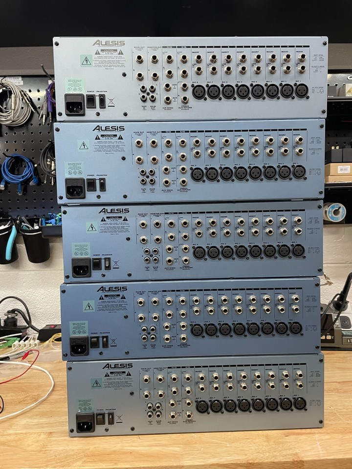 Alesis Multimix 12R 12-Channel Rack Mixer - Tested Working Pulls | eBay