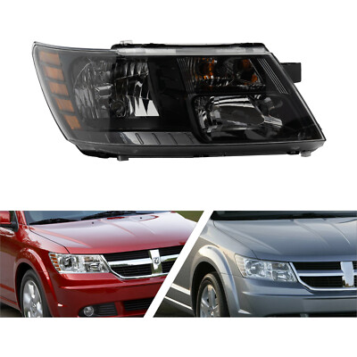 Right Headlight Halogen Headlamp for Dodge Journey 2009-2018 Passenger ...