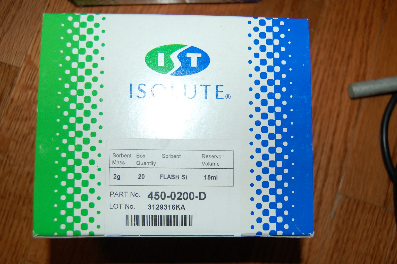Isolute column SPE Flash Si 15 ml 2 g cartridge 450-0200-D solid phase ...