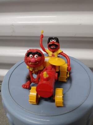 MUPPETS ANIMAL LOT OF 2 Rubber Figure Schleich West Germany Vintage ...