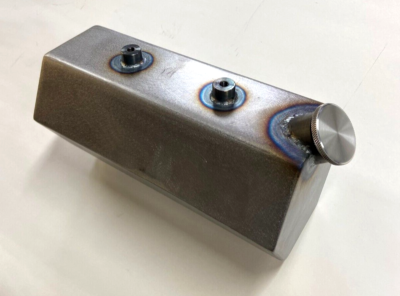 USA MADE Custom Hexagon Side Fill Oil Tank For Harley Chopper Bobber ...