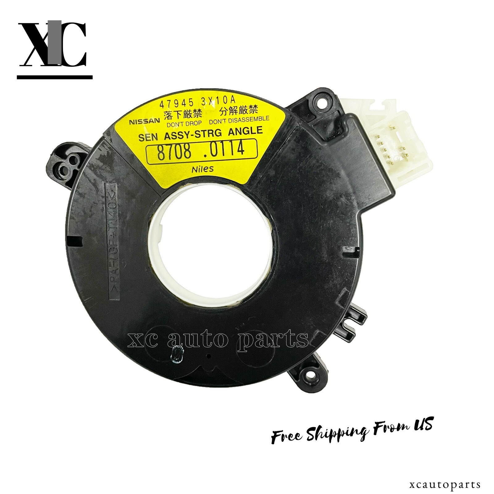 Steering Wheel Angle Sensor For Nissan Frontier Pathfinder Xterra 47945 ...