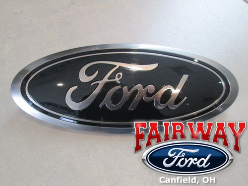 15 thru 23 F-150 OEM Genuine Ford Black Appearance Tailgate Emblem ...
