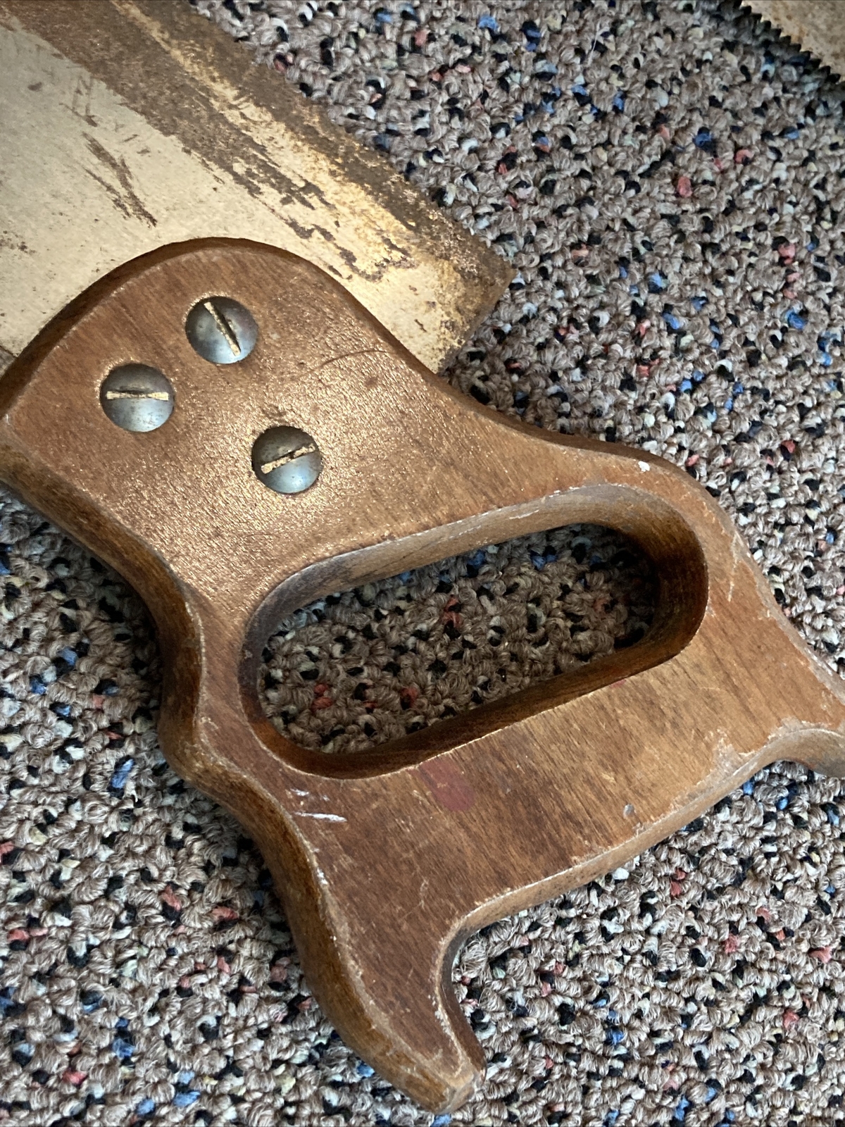 LOT OF 2 VINTAGE HAND SAWS 16 & 26” LONG Buck Bros & Craftsman Wood ...