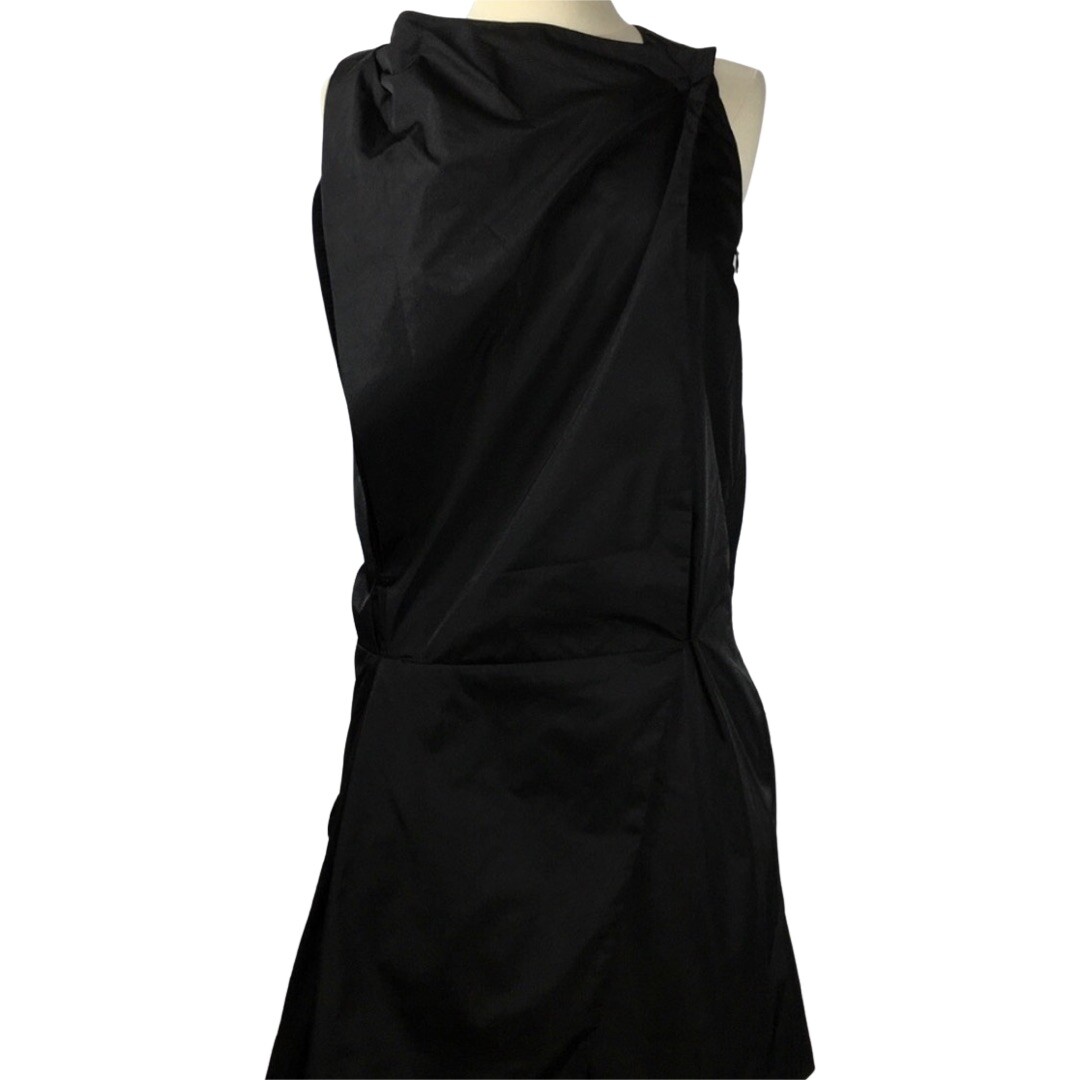 Balenciaga Black Asymmetrical Tuxedo Cape Runway Litt… - Gem