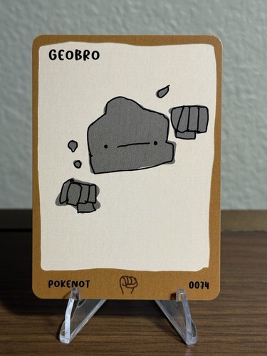Pokenot Geobro #0074 - Dysfunctional Passholder Pokenots 151 Card | eBay