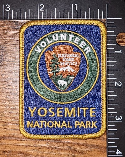 Yosemite National Park National Park Service Volunteer Patch | eBay