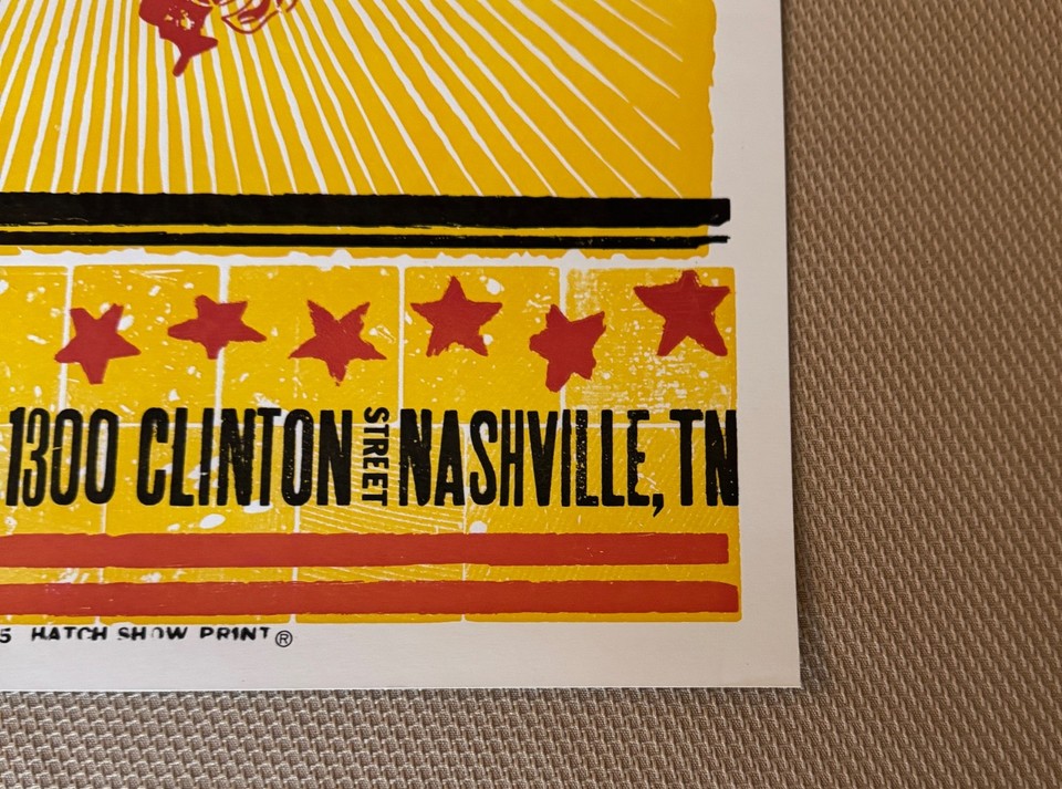 Antique Archaeology American Pickers 13.5 x 22 HATCH SHOW PRINT POSTER ...
