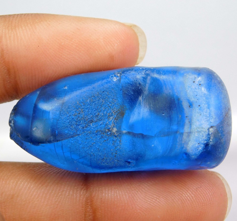 125.70 Ct Natural Rough Indicolite Tourmaline Deep Blue | From ...