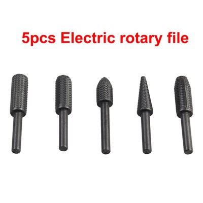 For Metal Derusting Rotary Rasp File 5Pcs Set Home Garden Rotary Tools ...