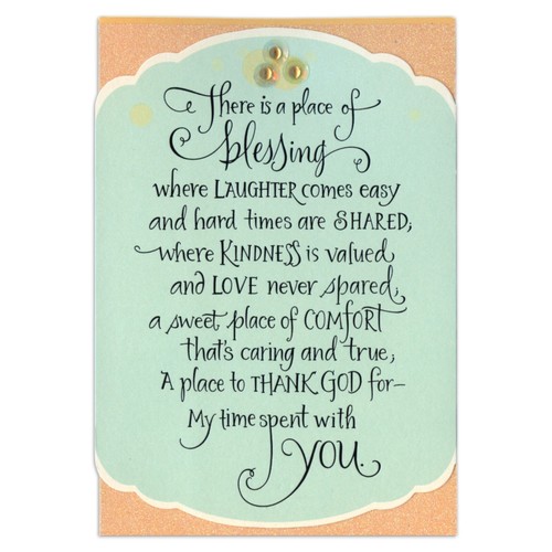 Religious BIRTHDAY BLESSINGS Card, Laughter Thank God by DaySpring ...