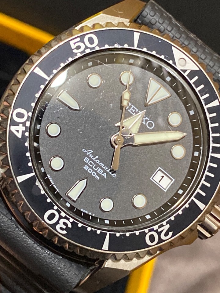 Seiko Scuba Men's Titanium Watch - SBDC007 | eBay