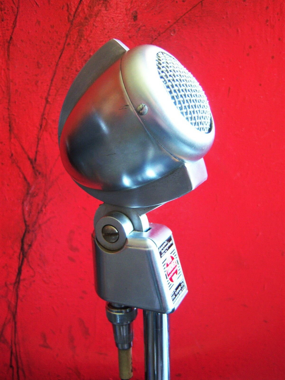 Vintage 1950's Turner 22D dynamic microphone High Z w cable Electro ...