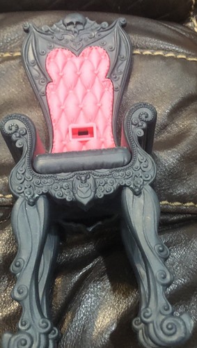Monster High Doll Deadluxe Castle School Throne Chair Furniture ...