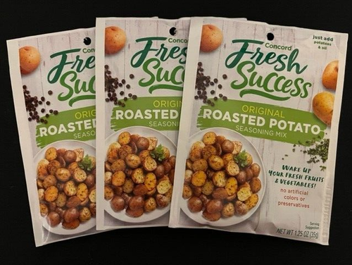 Concord Fresh Success OriginRoasted Potato Seasoning Mix ( 3 Packs) EXP ...