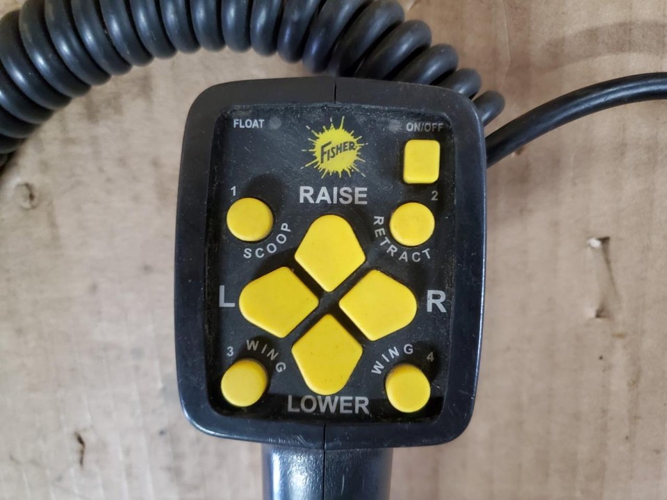 Working OEM Fisher Handheld Fleet Flex Plow Controller Snow 29800 *4 ...