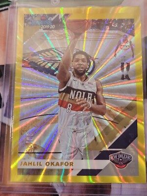 2019-2020 Donruss Basketball Jahlil Okafor Gold Laser /25 | eBay