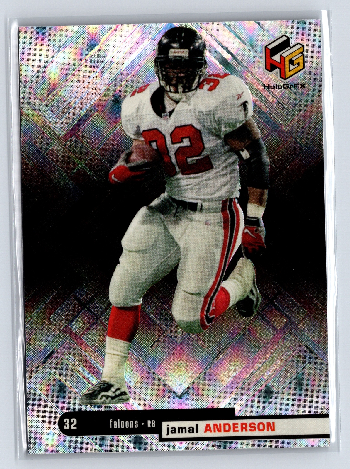 1999 Upper Deck HoloGrFX Jamal Anderson #2 Atlanta Falcons | eBay