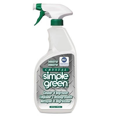 Crystal Industrial Cleaner and Degreaser, 24 oz, Spray Bottle ...