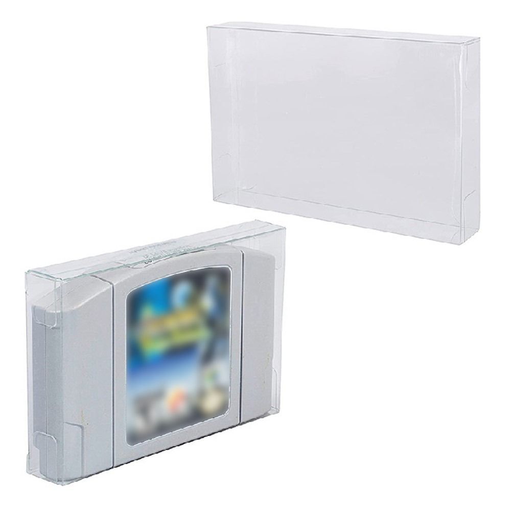 SNES Game Cartridge Case Protective Sleeve Cartridge Display Protector ...