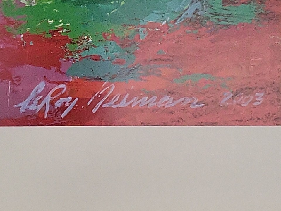 LeRoy Neiman The Rocket - Roger Clemens Limited Edition Lithograph 20⅛ ...