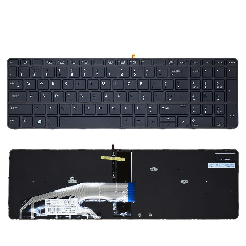 Laptop keyboard for HP PROBOOK 450 G3 455 G3 470 G3 HSTNN-Q95C US ...
