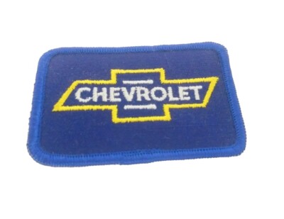 Vintage Chevrolet Embroidered Chevy Iron On Sew On Multicolored Patch ...
