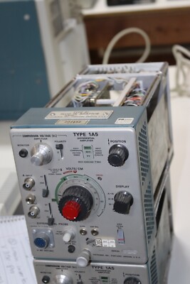 TEKTRONIX 1A4 4 CHANNEL AMPLIFIER OSCILLOSCOPE 500 SERIES PLUG IN SCOPE ...
