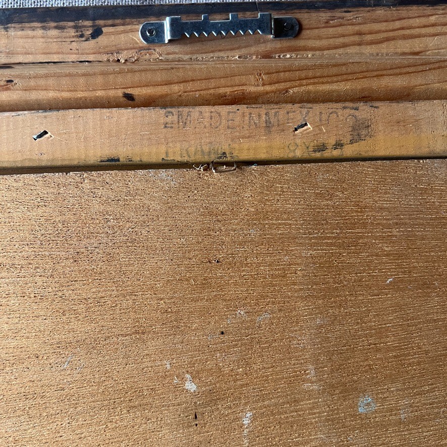 Signed Original Jamison Oil Painting Signed Winter Landscape Framed 12 ...