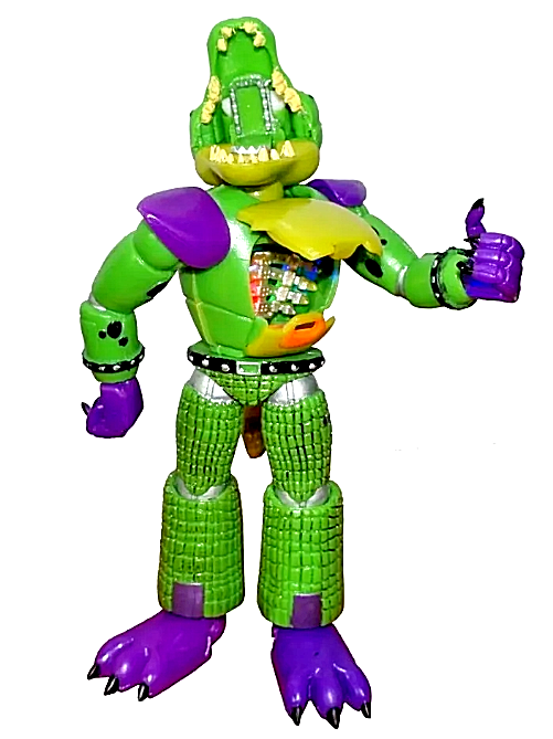 MONTGOMERY GATOR action figure 8" FNAF Five Nights at Freddy's SECURITY ...