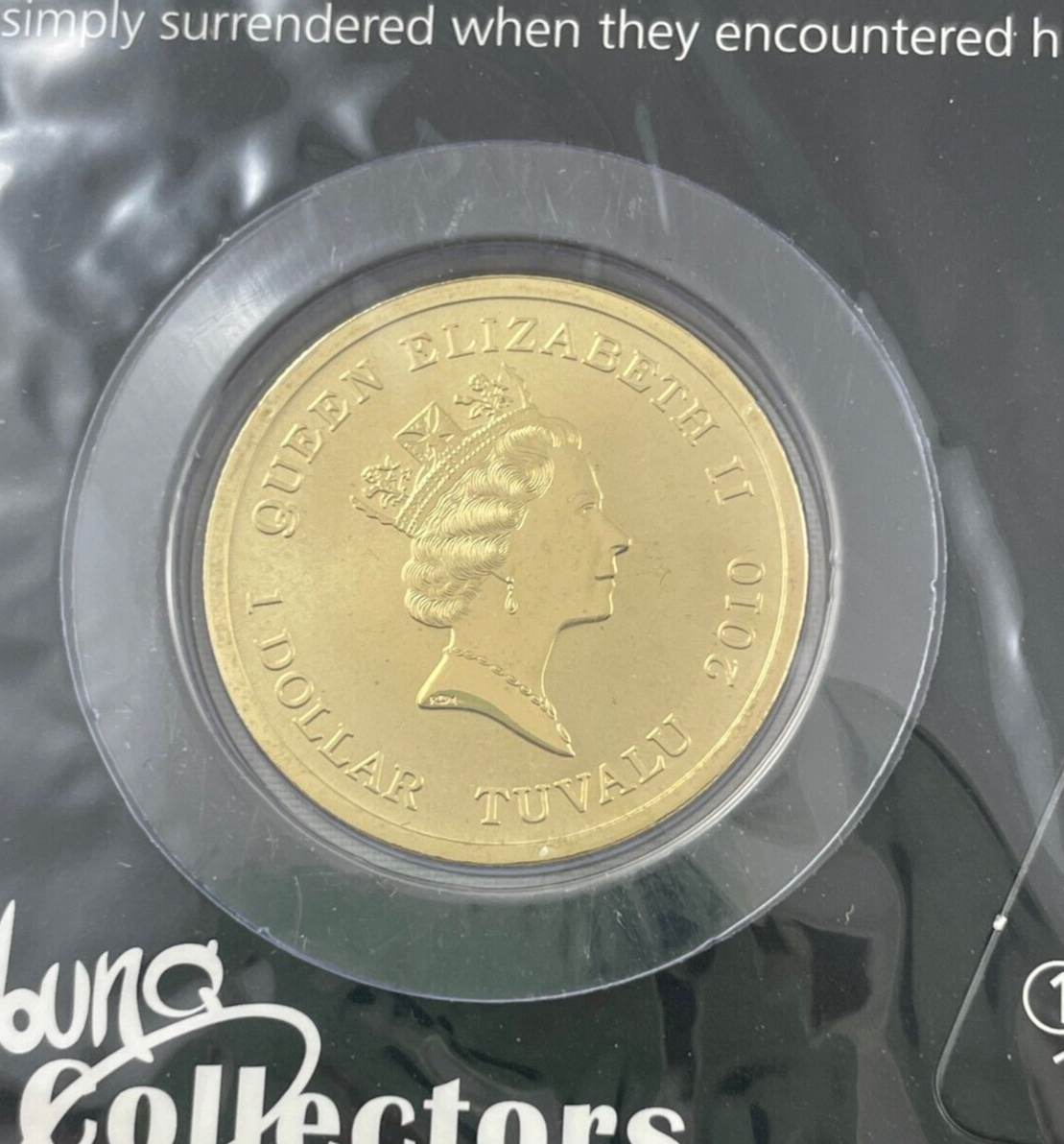 2010 Blackbeard Pirate $1 Coin - 'P' Mintmark - Tuvalu - Perth Mint ...