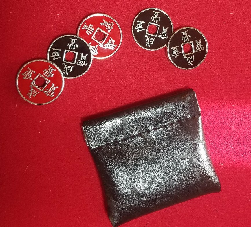 Grandpa's coin purse magic coin trick includes purse, coins and routine ...