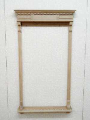 New - Antique Brunswick Balke Collender Oak Pool Cue Rack - Unfinished ...
