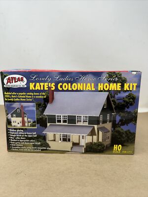 HO Scale Atlas Lovely Ladies Home Series Kit #711 Kate's Colonial Home ...