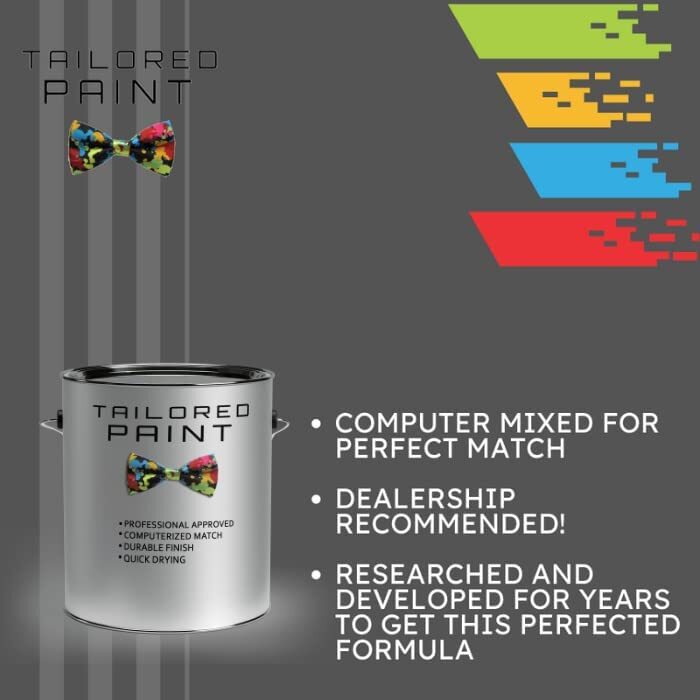 Mixed By Reg Registration RFU Basecoat Paint Ready For Use Perfect ...