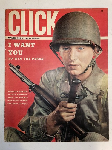 Click Magazine March 1943 WW II Complete Issue | eBay