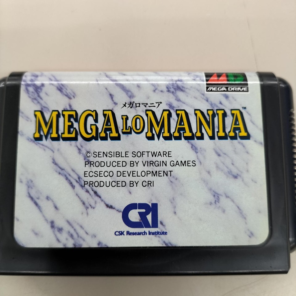 Mega Drive Software Model Megalomania CSK | eBay