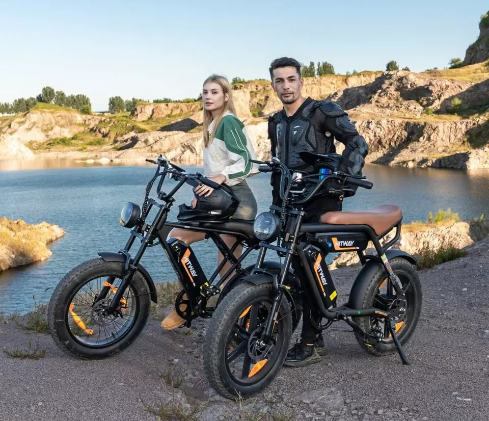 HITWAY BK17 26" Fat Tire Electric Bike 250W 48V 26AH E-Bike E-MTB 80-150km Range | eBay UK