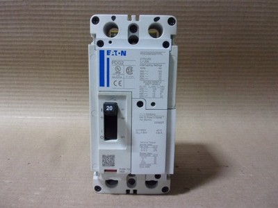 NEW EATON PDG2 PDG22M0020TFFL 2 Pole 20 Amp 600V Circuit Breaker NTO | eBay