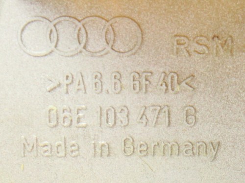 LH Valve Cover 05-09 Audi A4 A6 3.2 V6 BKH - Genuine - 06E 103 471 G | eBay